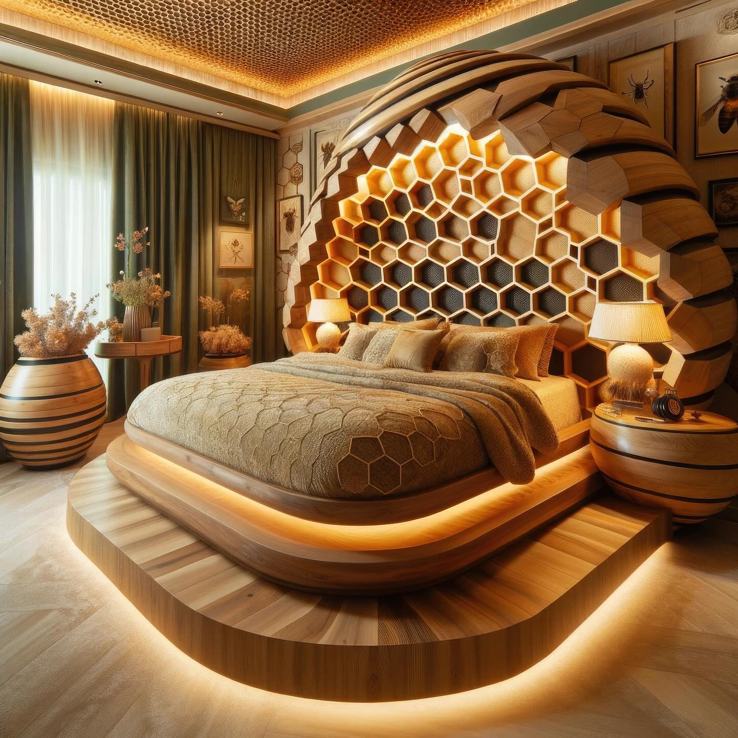 Honeycomb Inspired Furniture: Creative Designs and Trendy Furnishings