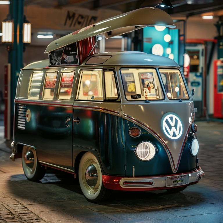 Volkswagen-Inspired Vending Machines: Quirky Nostalgia at Your Service