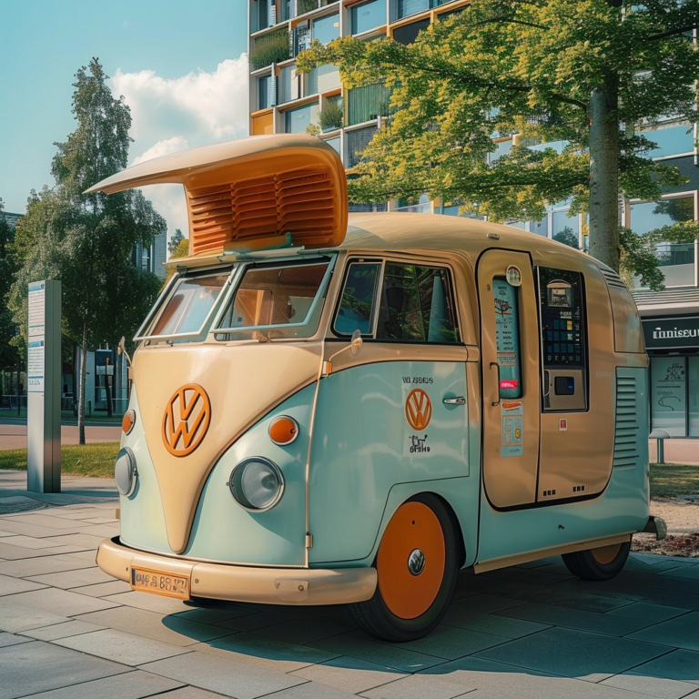 Volkswagen-Inspired Vending Machines: Quirky Nostalgia at Your Service