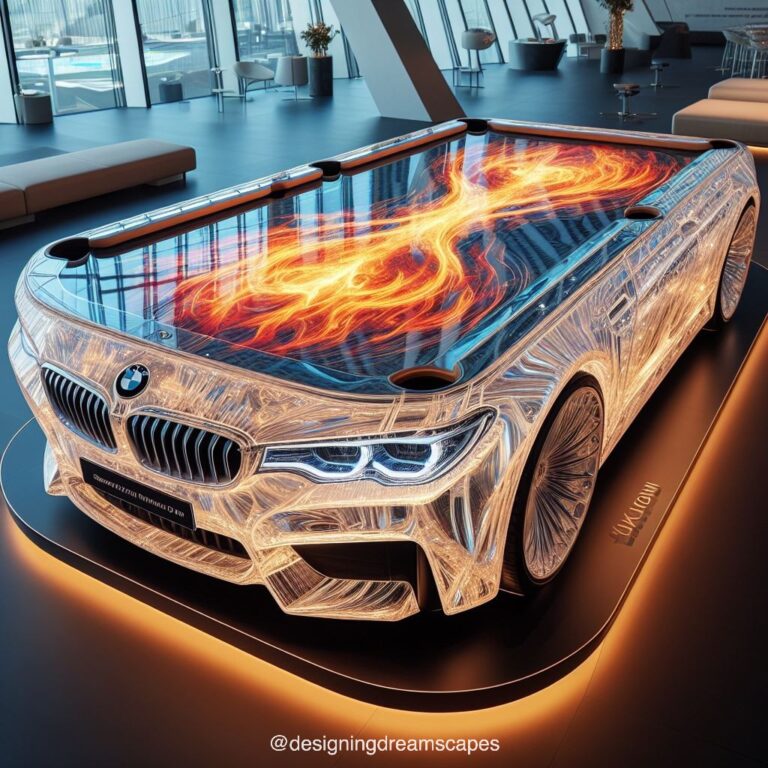 Drive Your Game to Success: BMW-Inspired Pool Table for Ultimate Luxury