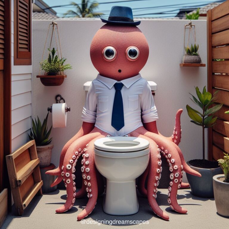 Dive into Whimsy: Octopus-Shaped Toilet Adds Underwater Charm to Your ...