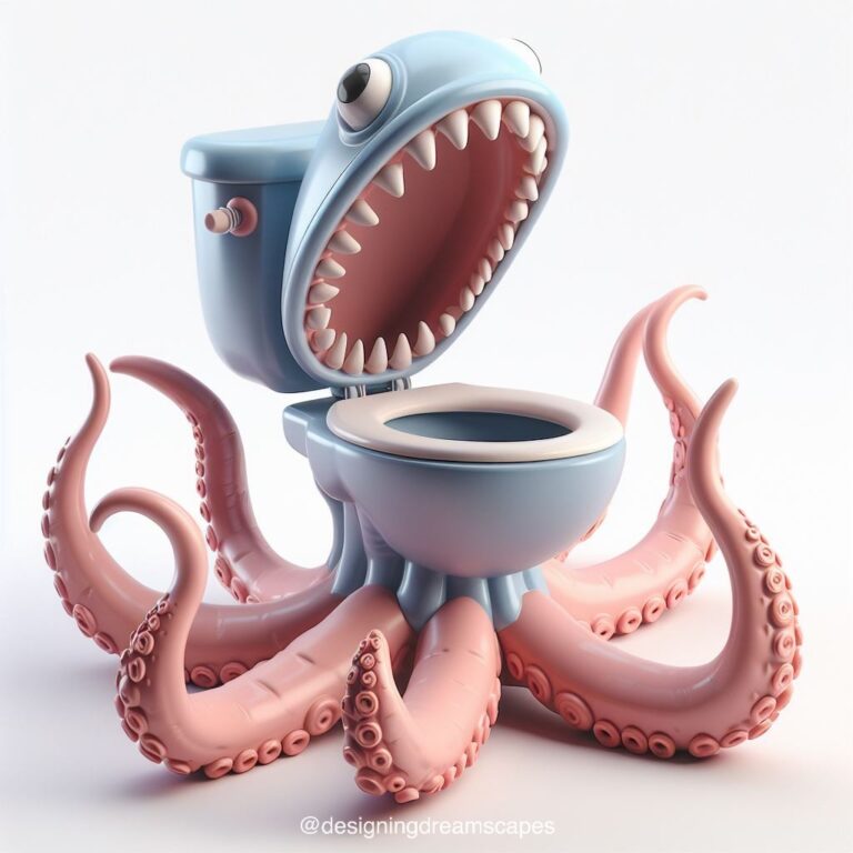 Dive into Whimsy: Octopus-Shaped Toilet Adds Underwater Charm to Your ...
