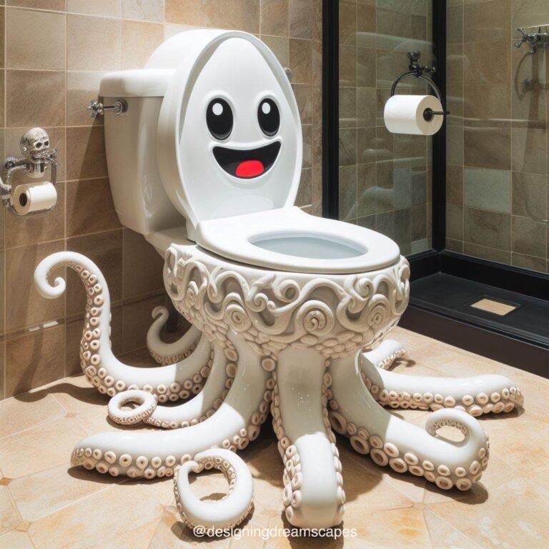 Dive into Whimsy: Octopus-Shaped Toilet Adds Underwater Charm to Your ...