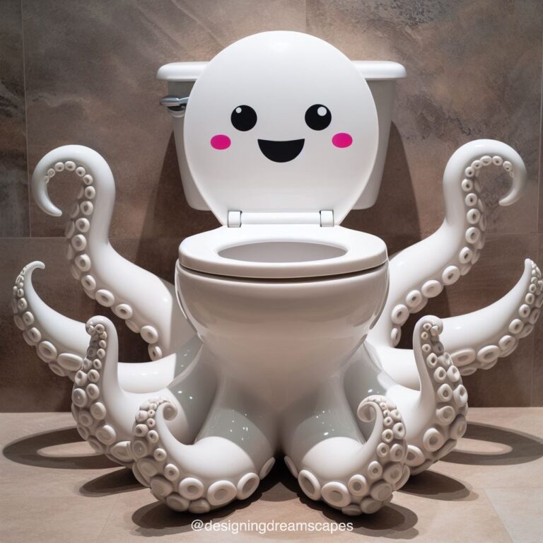Dive into Whimsy: Octopus-Shaped Toilet Adds Underwater Charm to Your ...