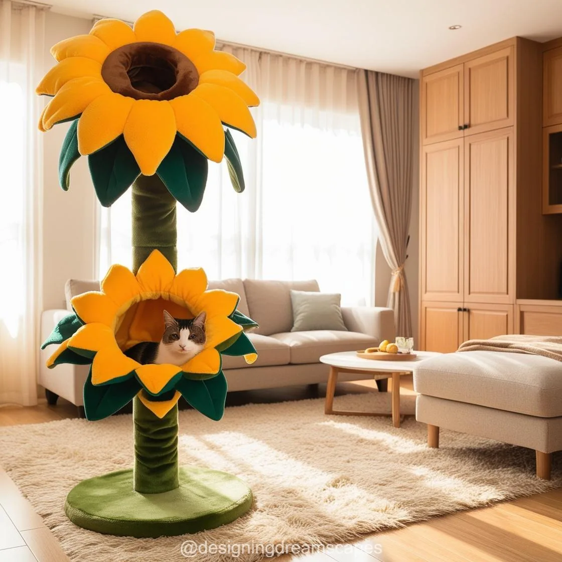 Flower Shaped Cat Trees Bring Nature Inspired Elegance To Your Pet s Life Flower Shaped Cat Trees Bring Nature Inspired Elegance To Your Pet s Life
