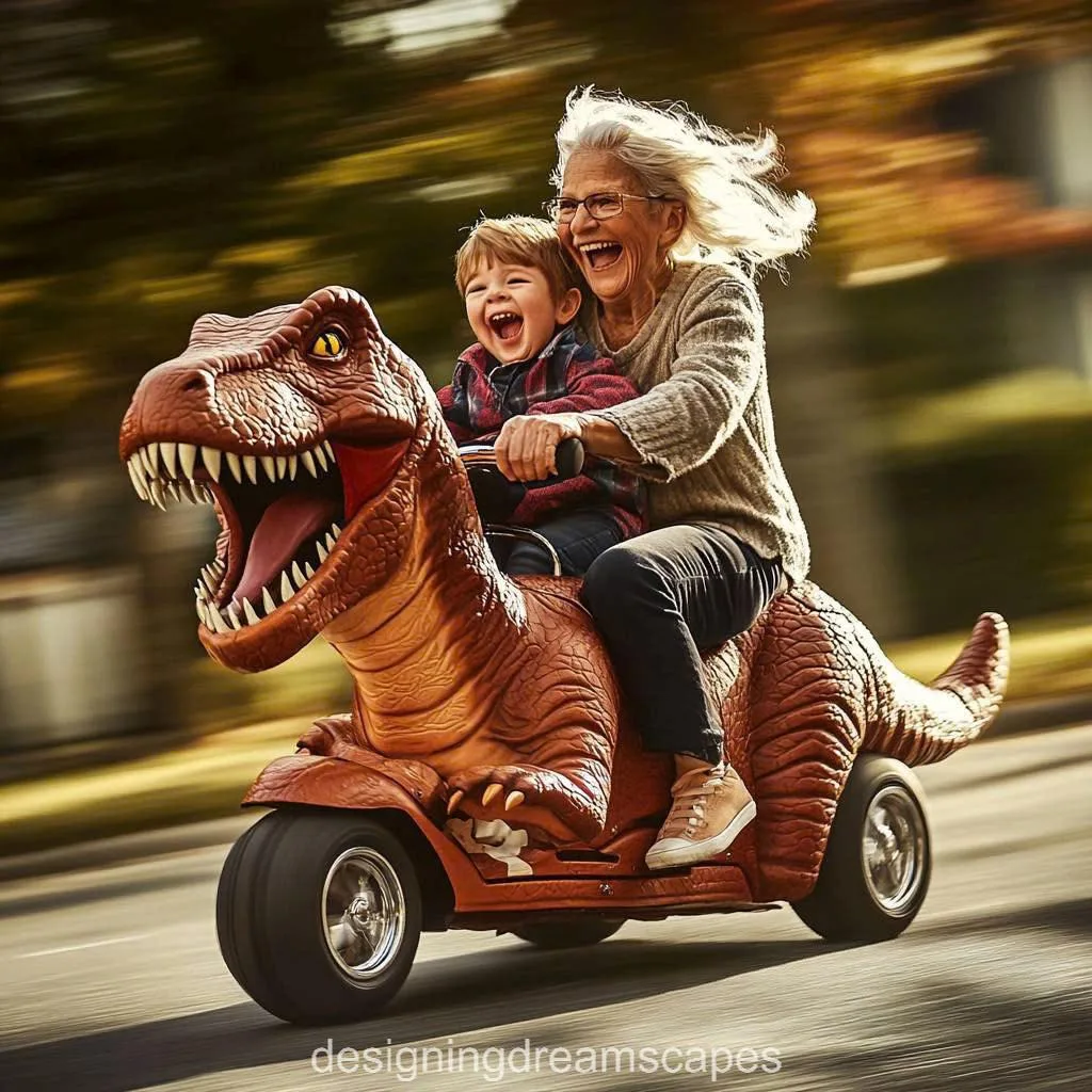 T‑Rex Dinosaur Mobility Scooter: Unleash Prehistoric Power with Every ...