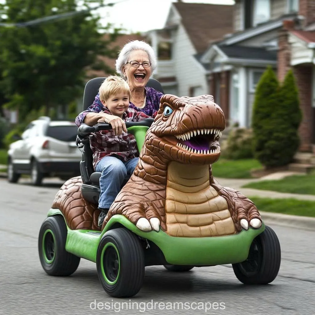 T‑Rex Dinosaur Mobility Scooter: Unleash Prehistoric Power with Every ...