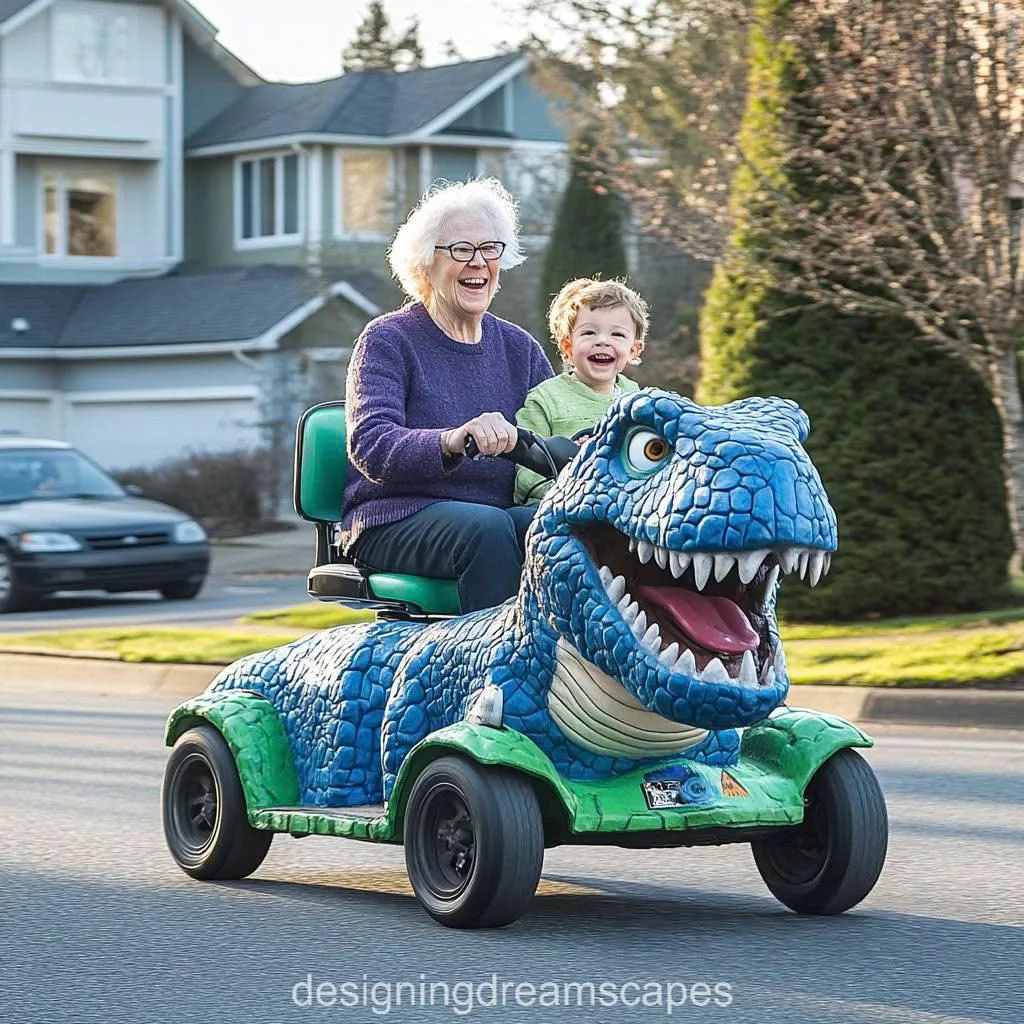 T‑Rex Dinosaur Mobility Scooter: Unleash Prehistoric Power with Every ...