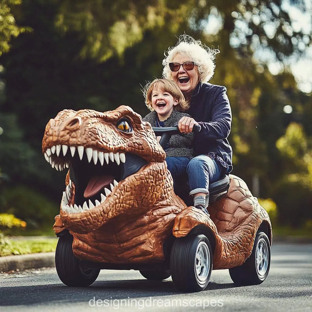 T‑Rex Dinosaur Mobility Scooter: Unleash Prehistoric Power with Every ...