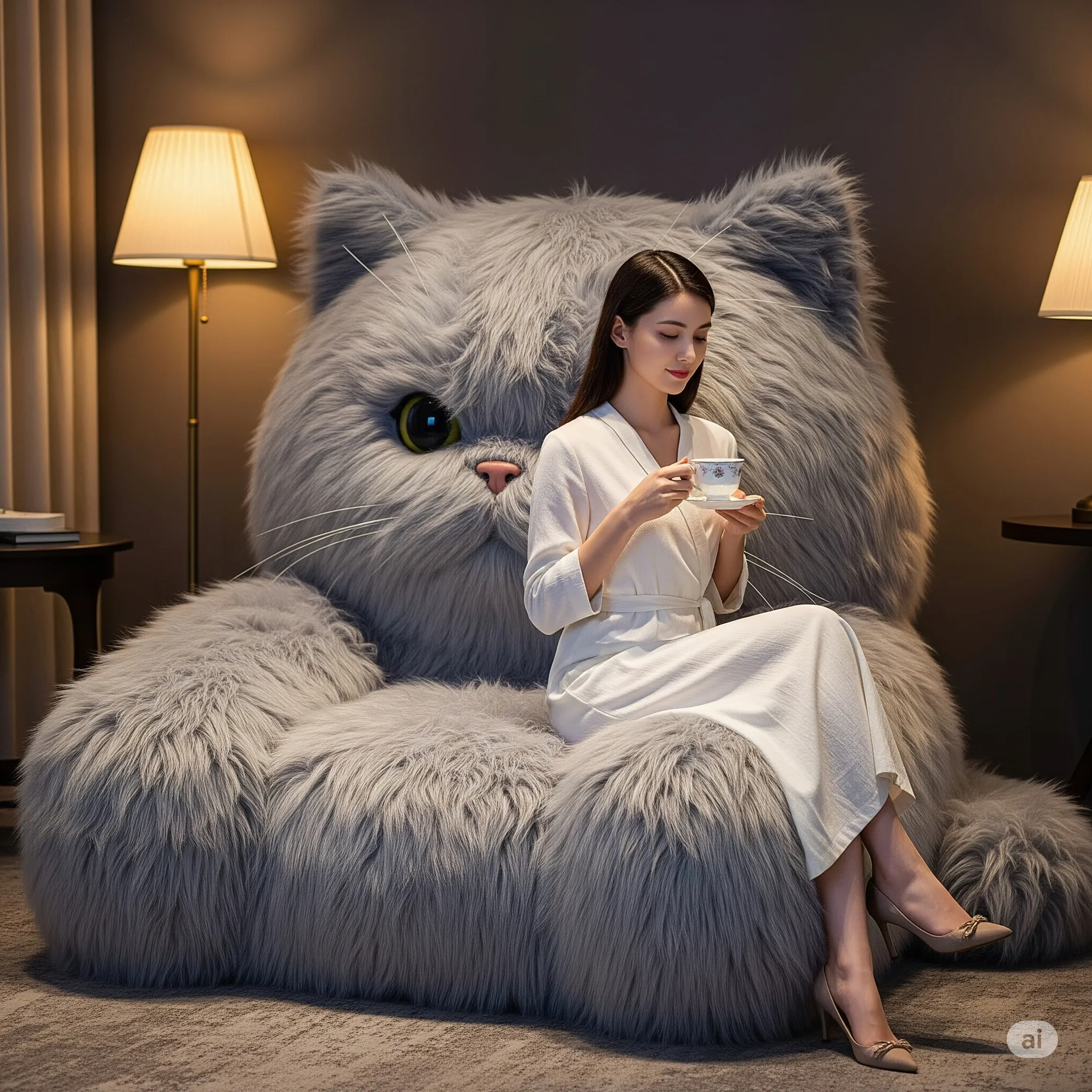 Fluffy Cat Chairs: The Perfect and Unique Choice for Modern Pet Comfort