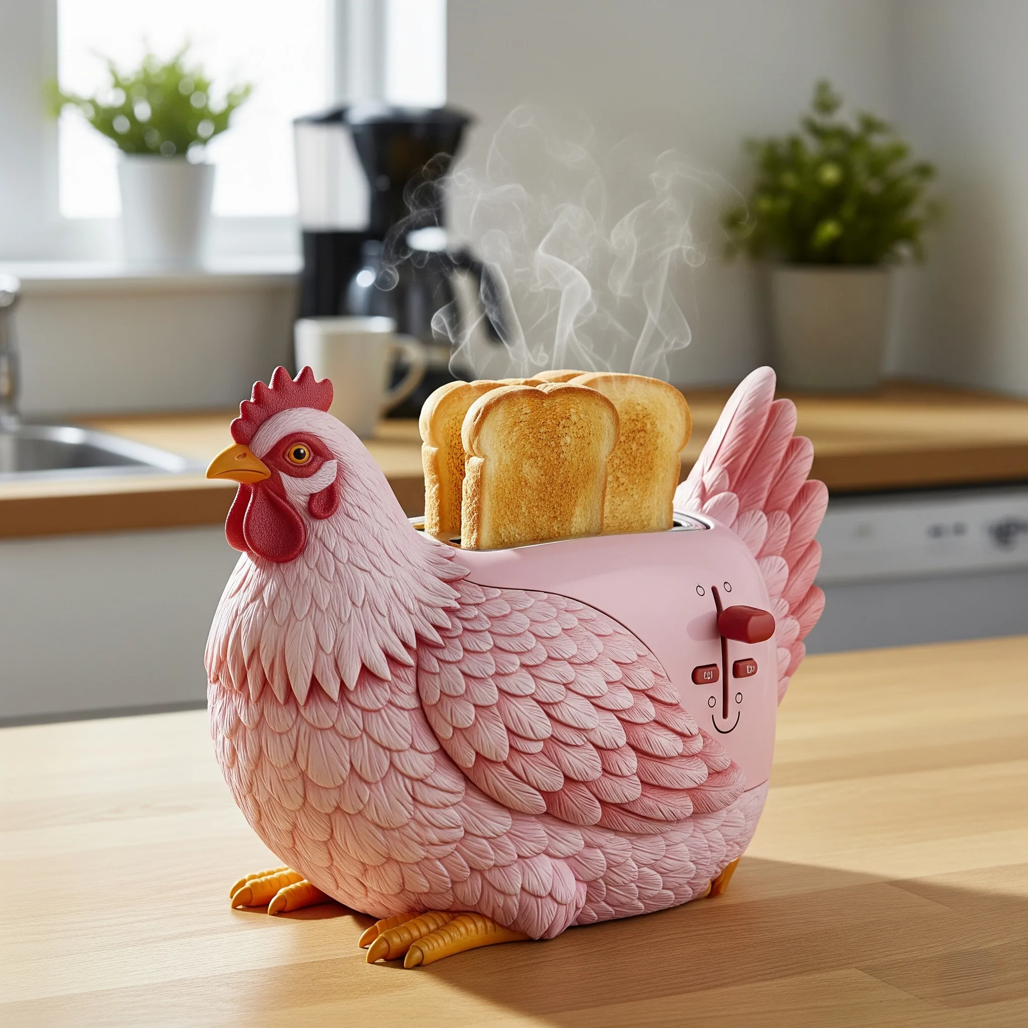 Chicken Toasters: Breakfast with a Barnyard Twist
