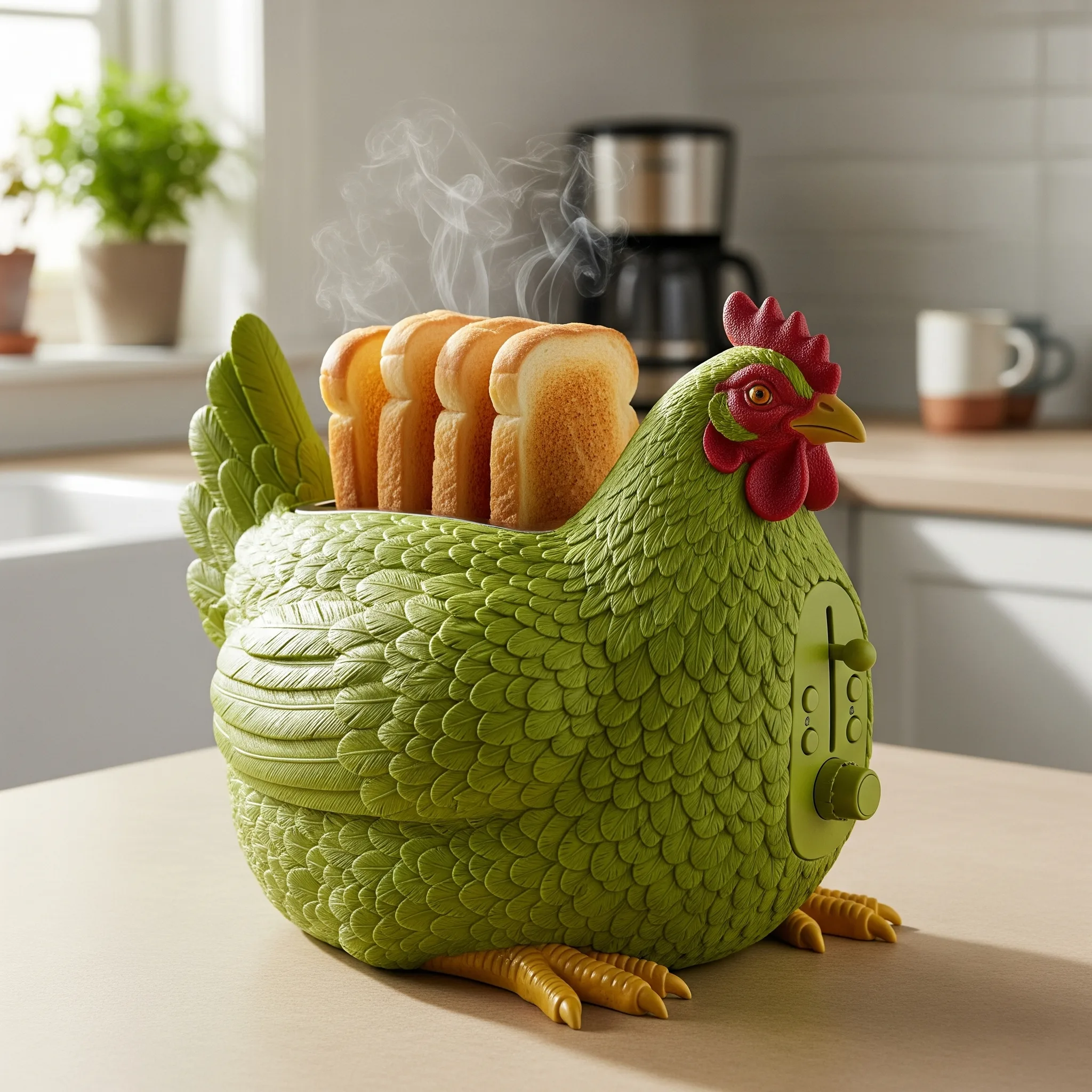 Chicken Toasters: Breakfast with a Barnyard Twist