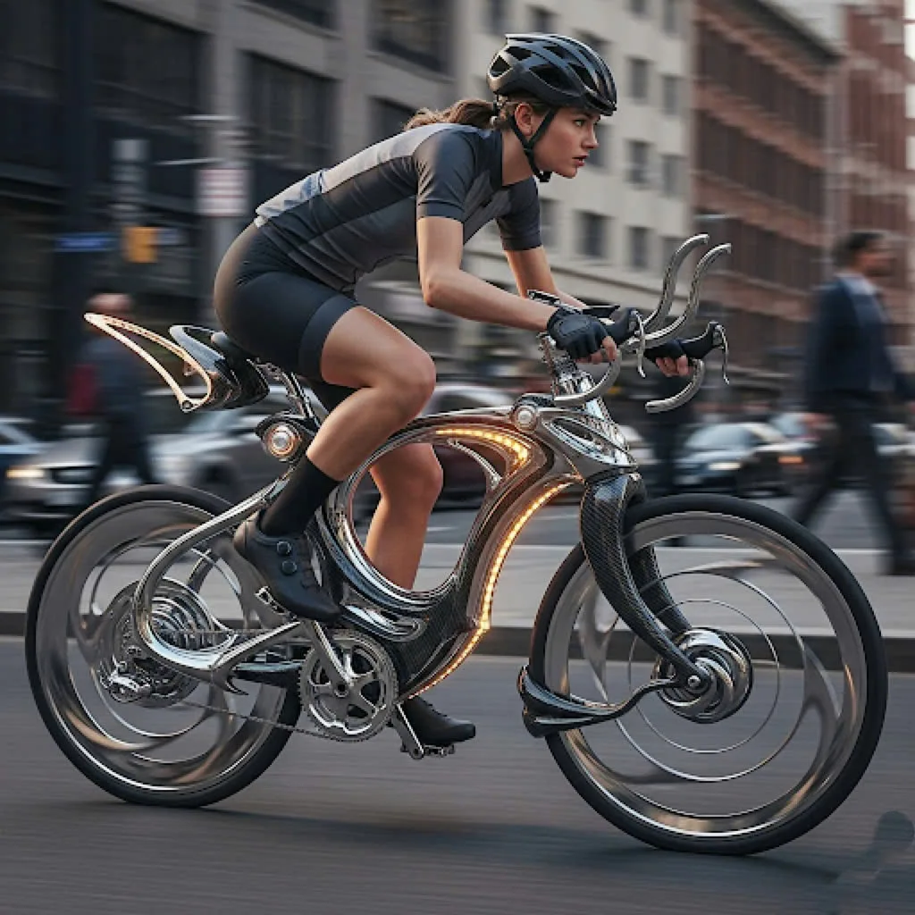 Futuristic Bicycle Design - Imagining Tomorrow's Ride