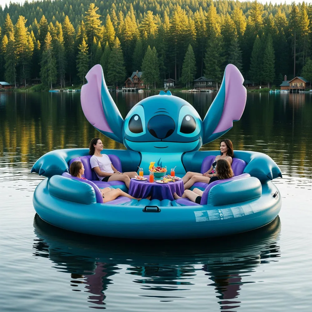 Dive into Fun with Inflatable Giant Stitch Lake Floats - The Ultimate ...