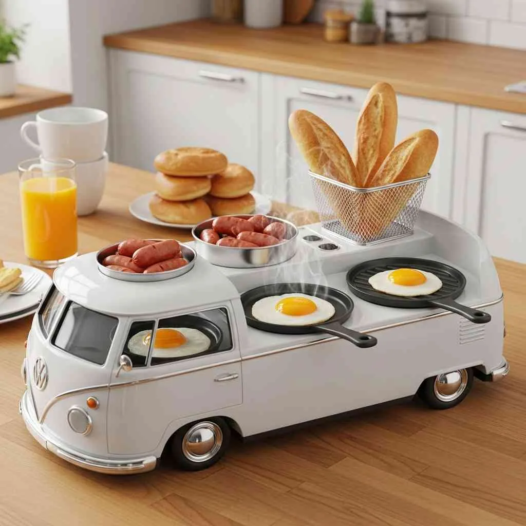 Retro VW Breakfast Stations: A Groovy Morning Revolution
