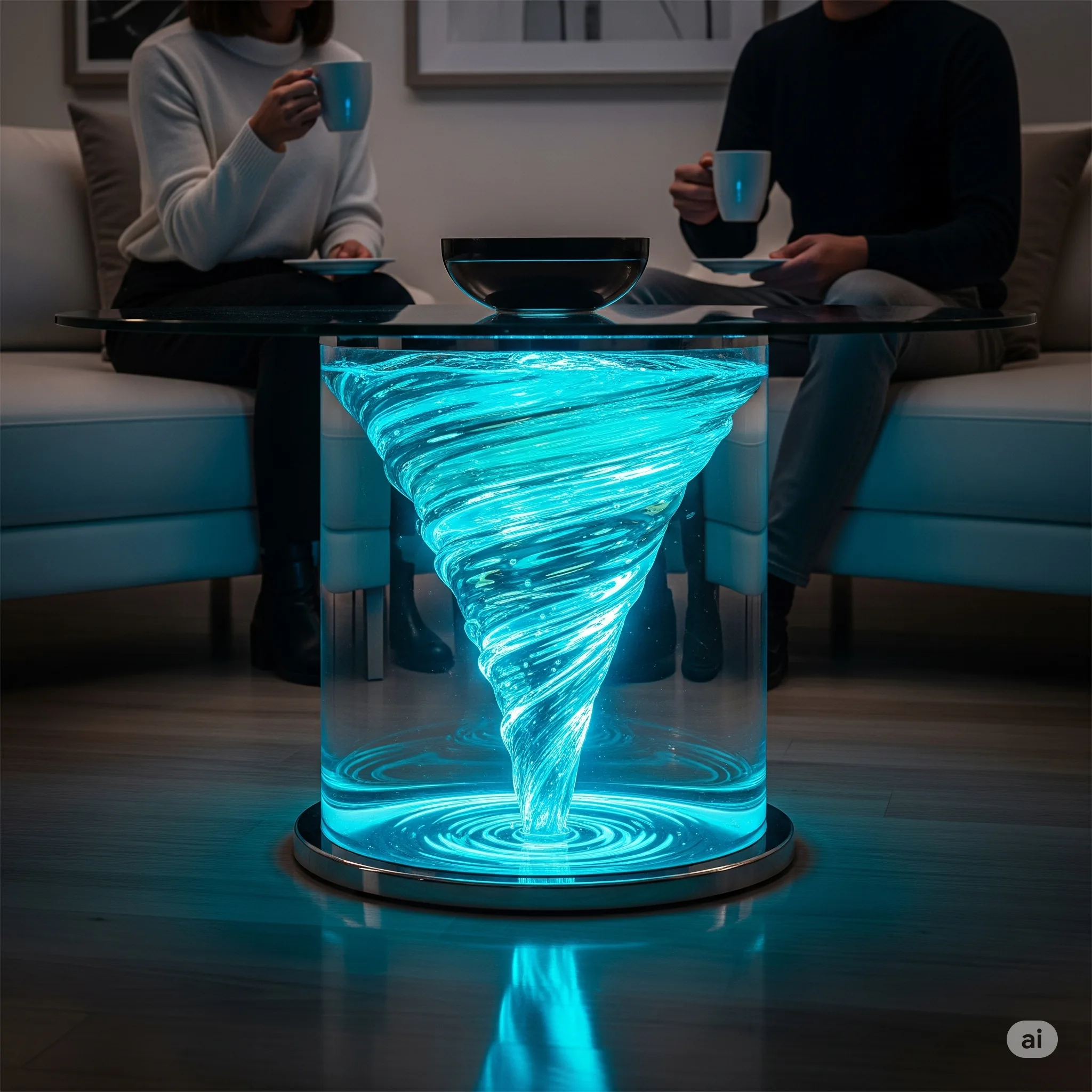 Water Vortex Coffee Tables: The Perfect And Unique Choice For Modern ...