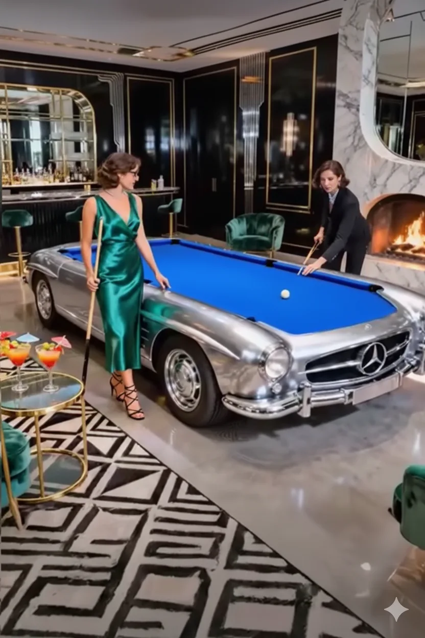 Elevate Your Game Room with Classic Car Pool Tables - A Unique Fusion ...