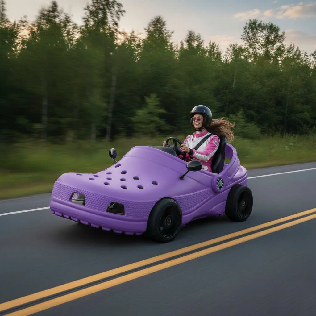 Dive Into the Imaginative World of the Croc Shaped Car – A Unique Blend ...