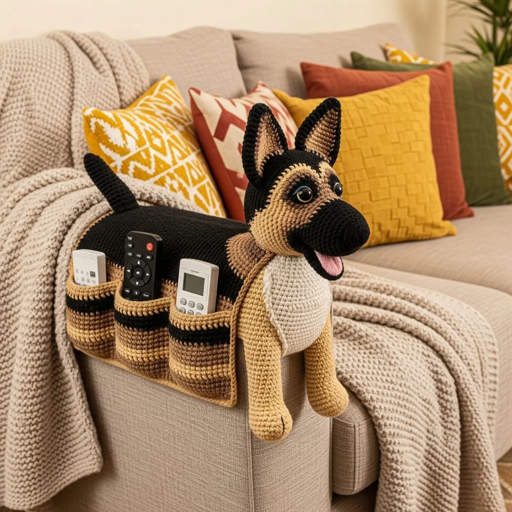 Elevate Your Living Space with a Handmade Dog Sofa Organizer — Perfect ...
