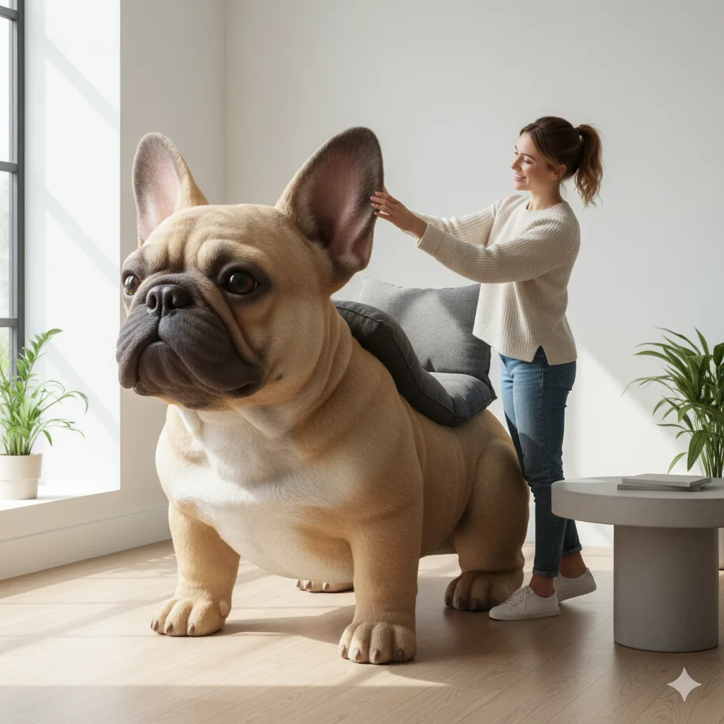Discover the Comfy and Stylish World of Giant French Bulldog Sofas ...