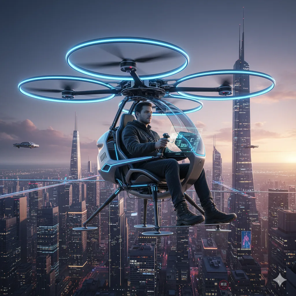 Soaring Into the Future - Unlocking the Potential of Personal Drone Vehicles in Everyday Life