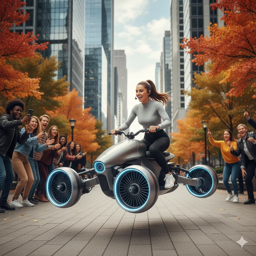 Exploring the Future of Personal Transportation with Scooter Drones ...