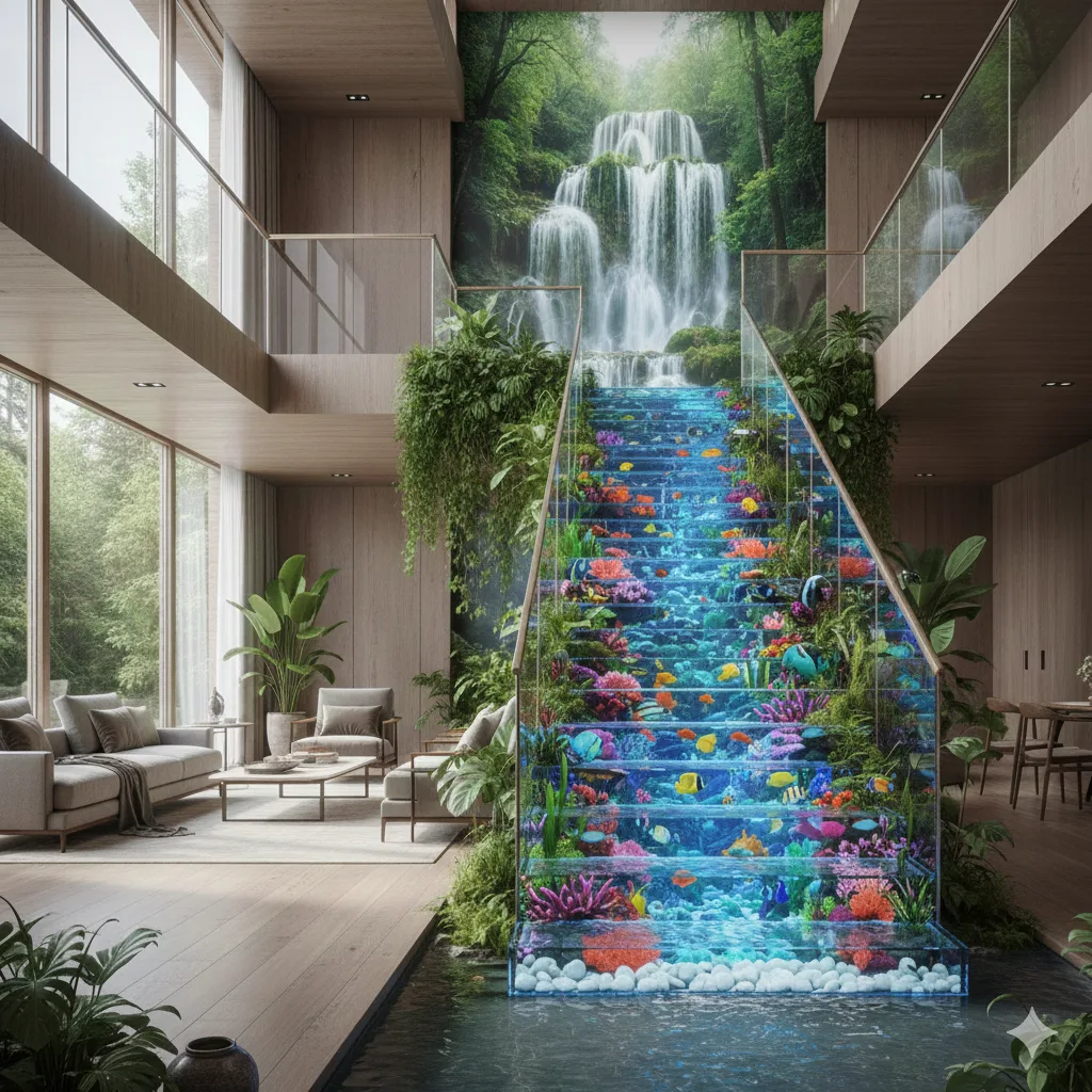 Immersive Experiences: Exploring the Active Scene Waterfall Staircase ...