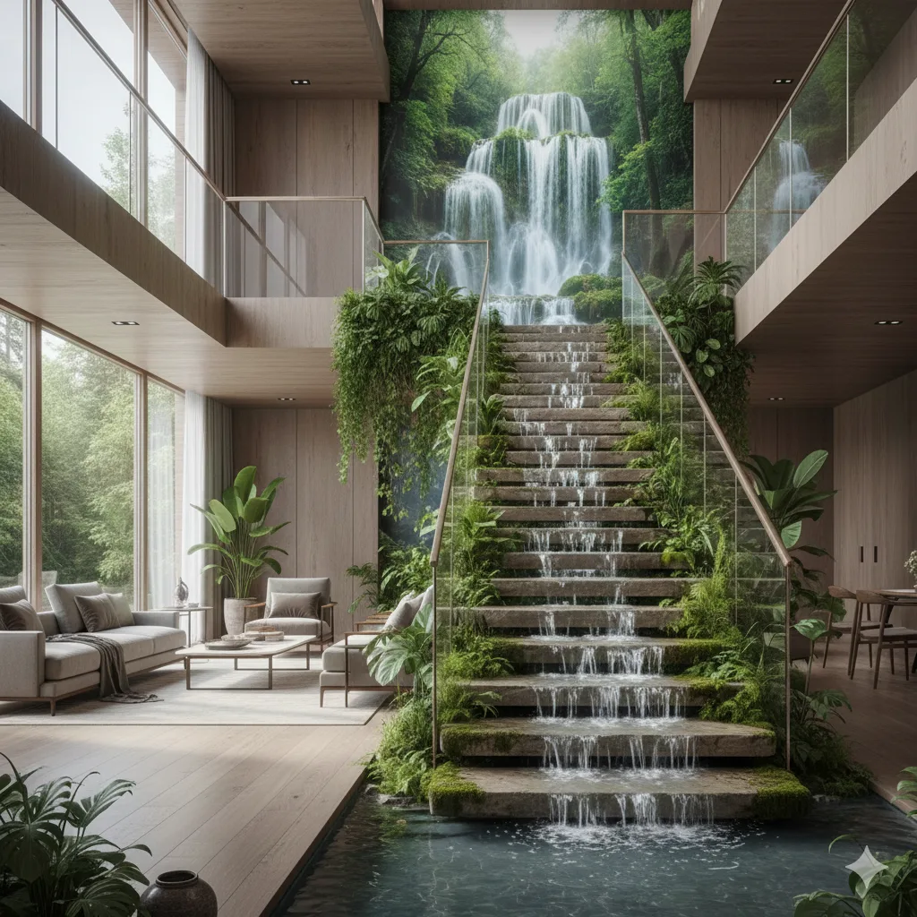 Immersive Experiences: Exploring the Active Scene Waterfall Staircase ...