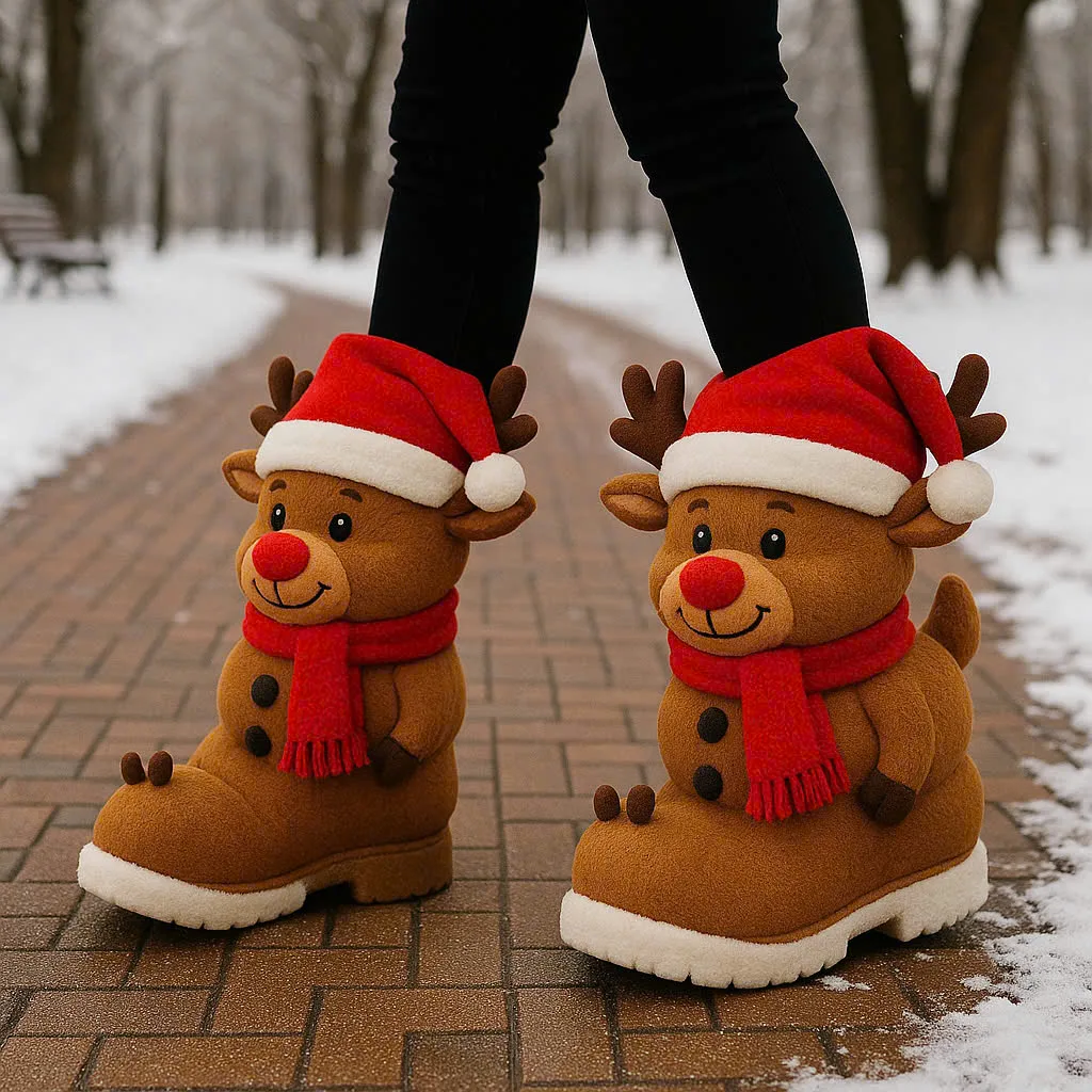 Step into Festive Fun with Christmas Character Boots - A Magical ...