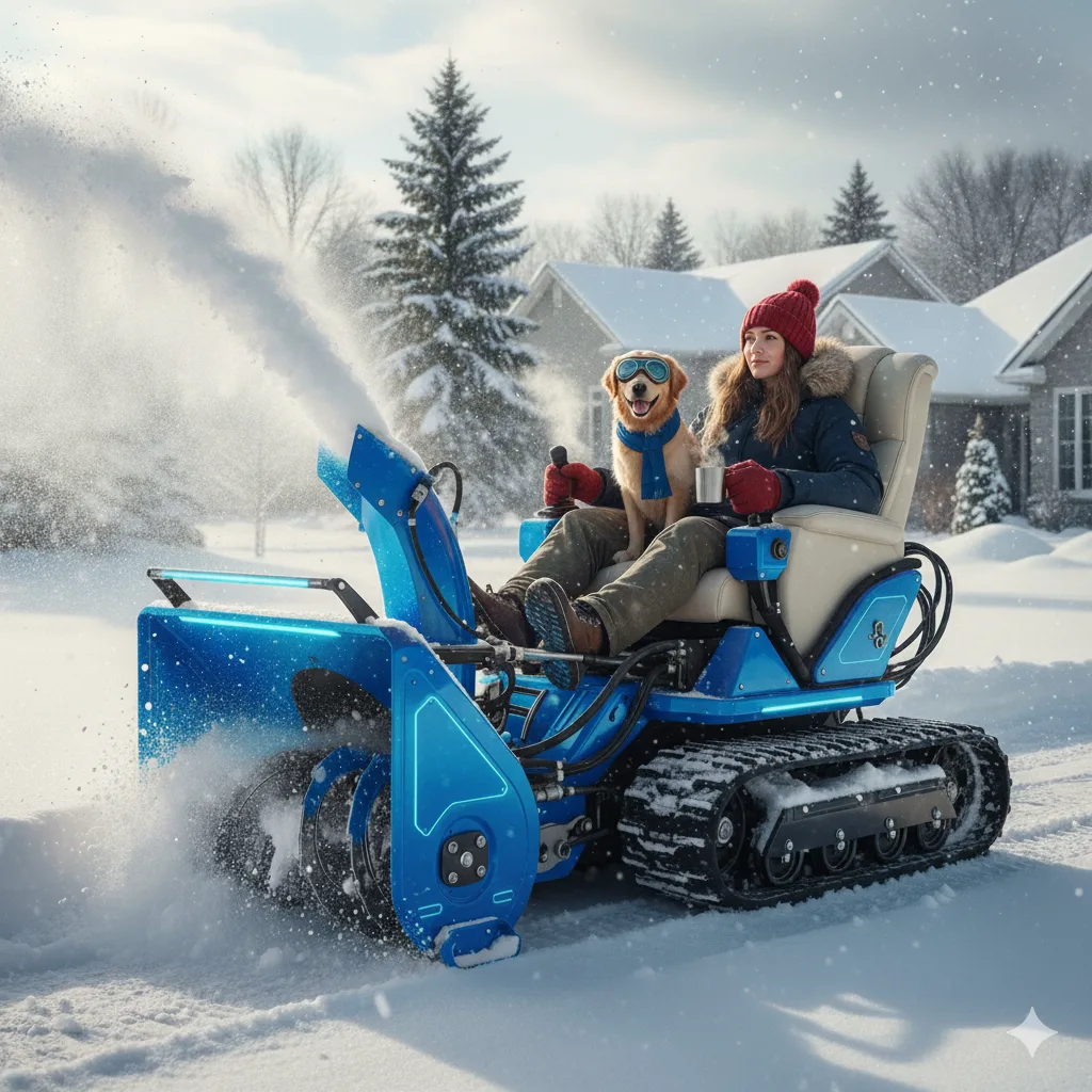 Discover the Comfort Revolution: The Innovative Snowblower recliner and ...