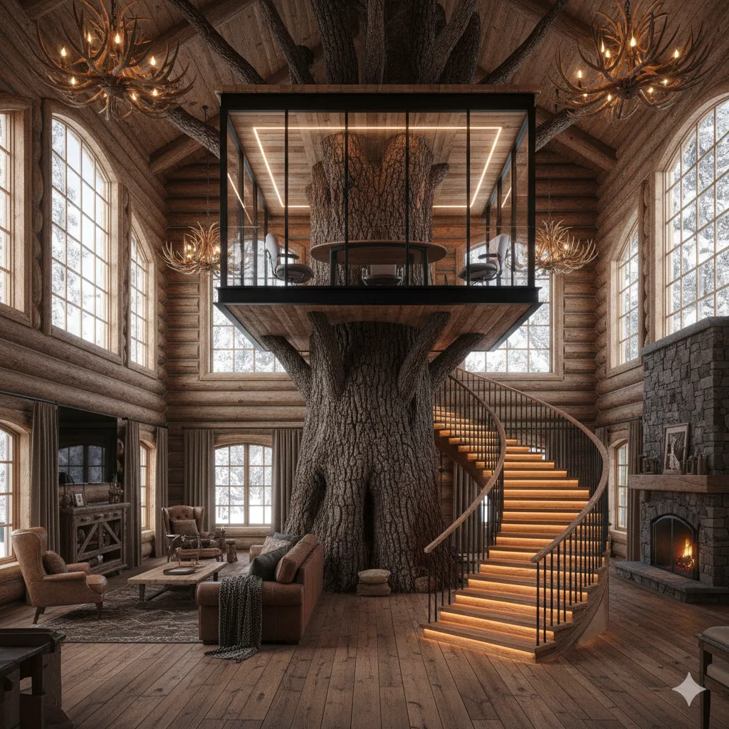 Elevate Your Home Office: Discover the Magic of a Treehouse Office Loft