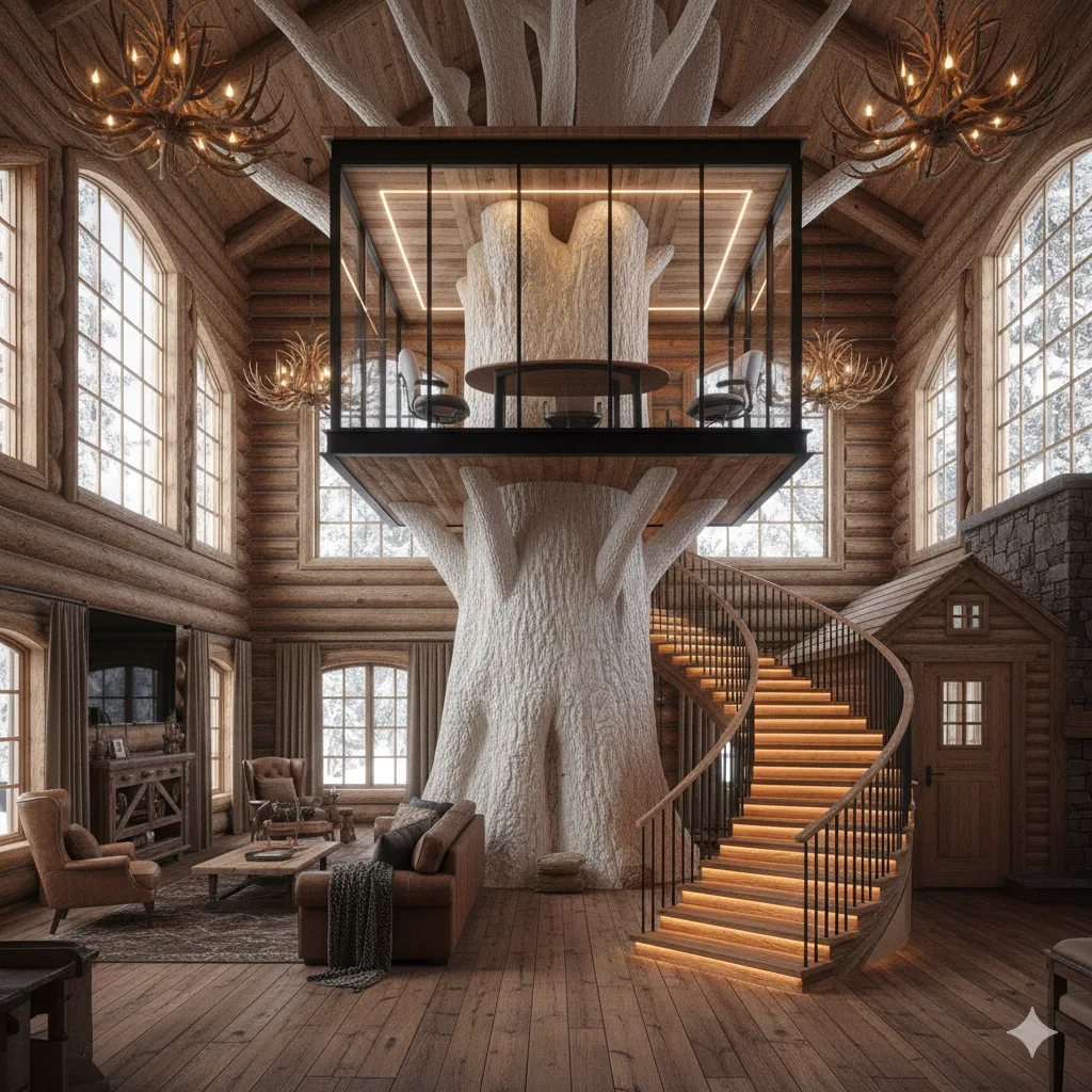 Elevate Your Home Office: Discover the Magic of a Treehouse Office Loft