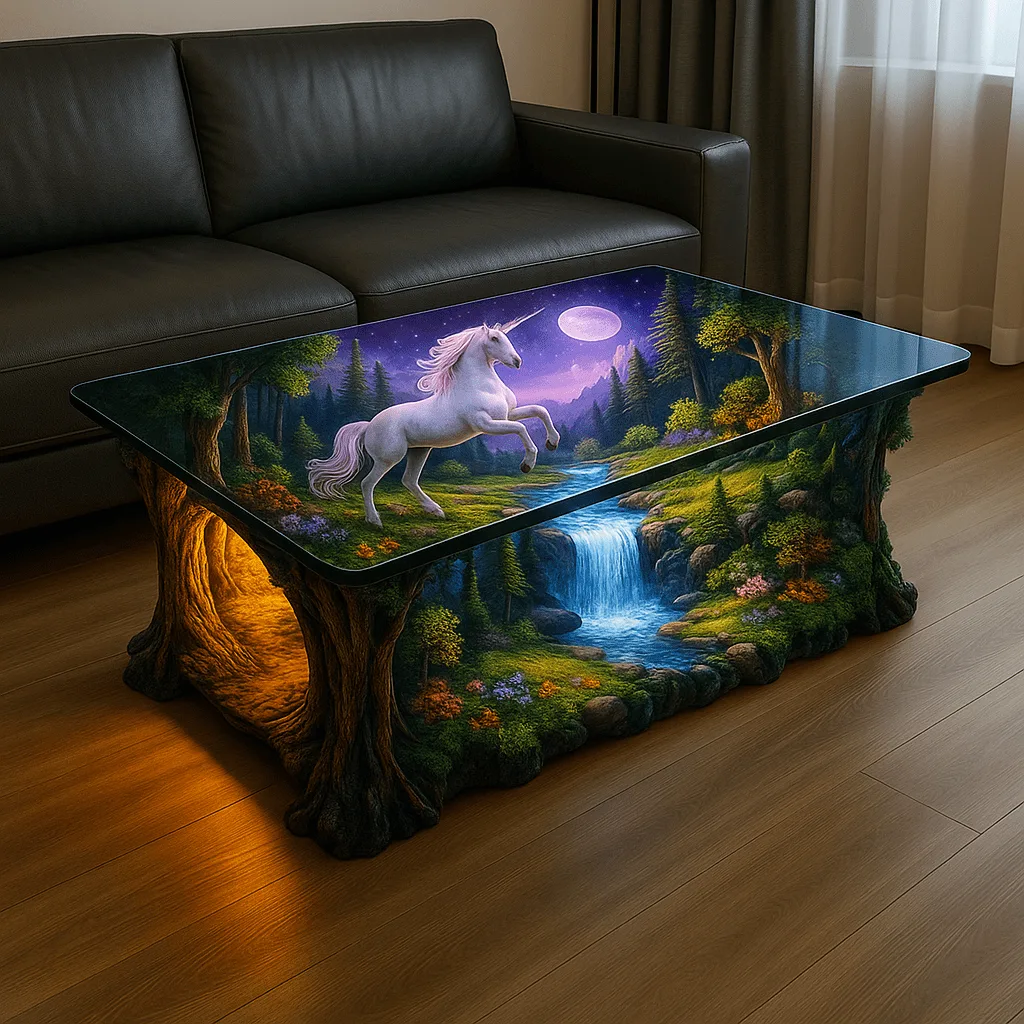 Discover the Magic of the Unicorn Table - A Whimsical Addition to Your ...