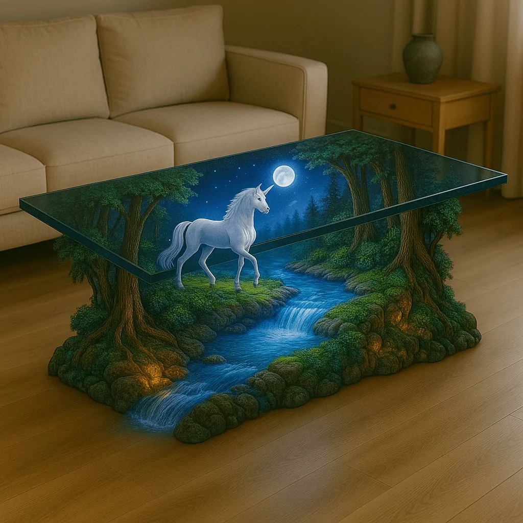 Discover the Magic of the Unicorn Table - A Whimsical Addition to Your ...