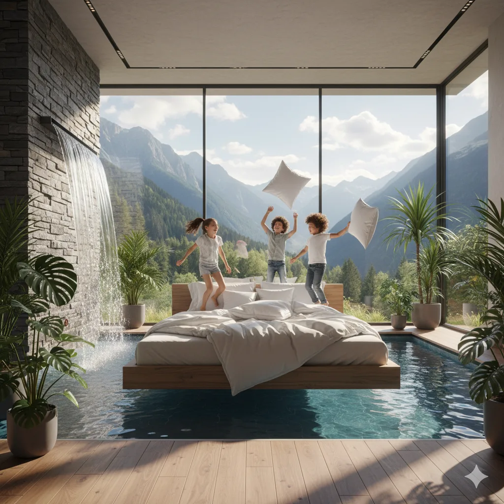 Water Bedrooms Have Motorized Beds – The Future of Restful Luxury