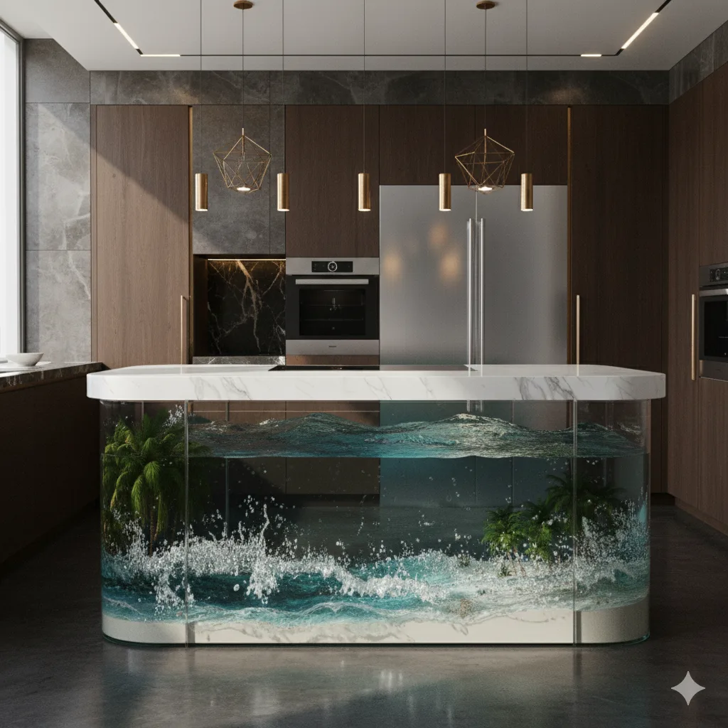 Embrace the Coastal Vibe: Transform Your Kitchen with a Beach Island in ...