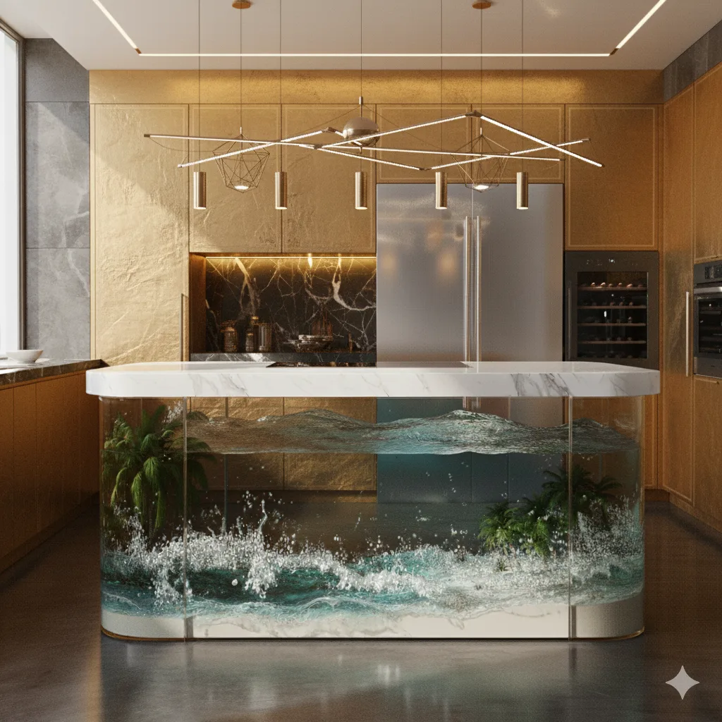 Embrace the Coastal Vibe: Transform Your Kitchen with a Beach Island in ...