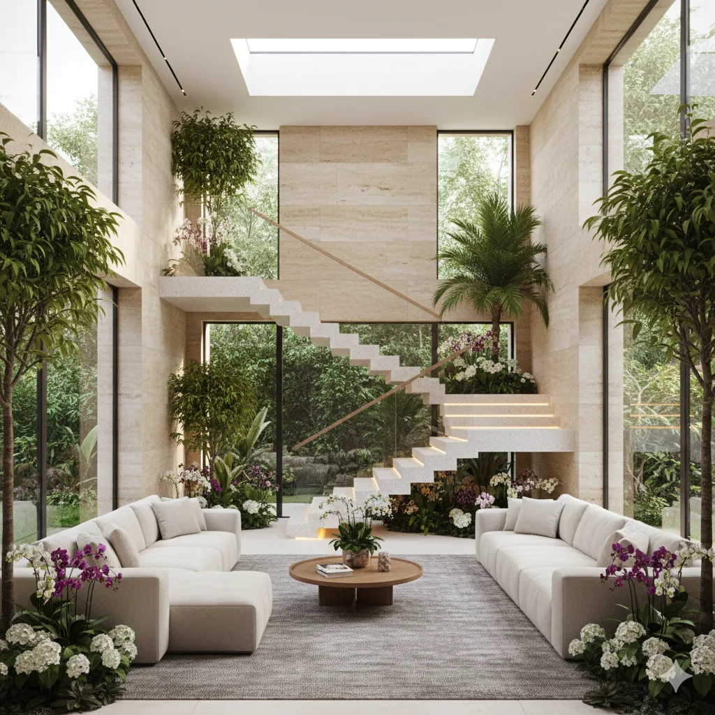 Elevate Your Home’s Elegance with Luxury Pebble Stone Stairs – A Modern ...