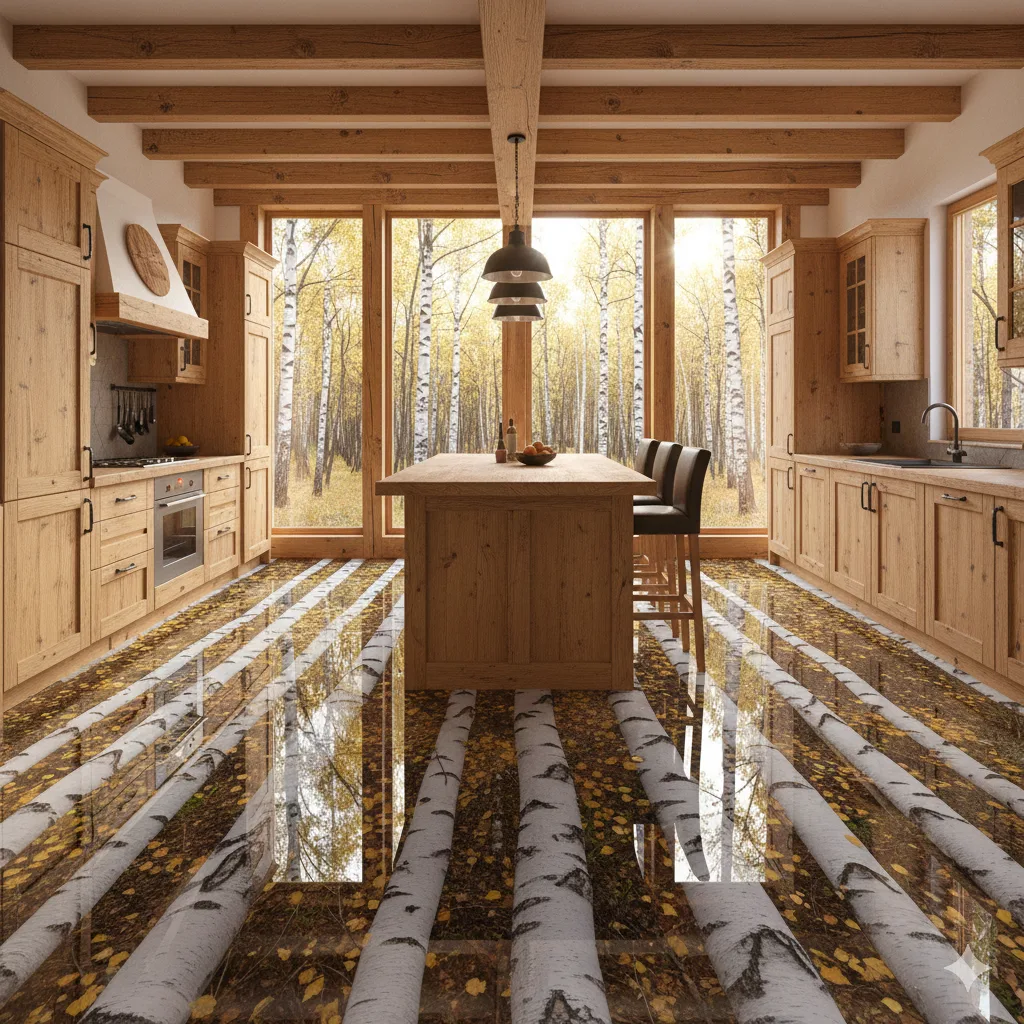 Transform Your Space with Birch Tree Epoxy Flooring - A Natural ...