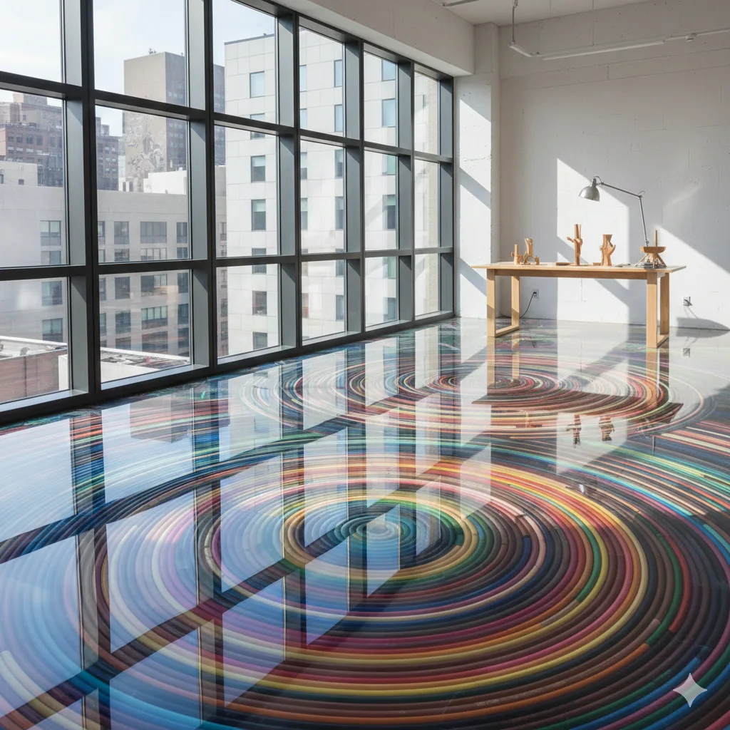 Discover the Vibrant and Durable World of Colored Pencil Epoxy Floors