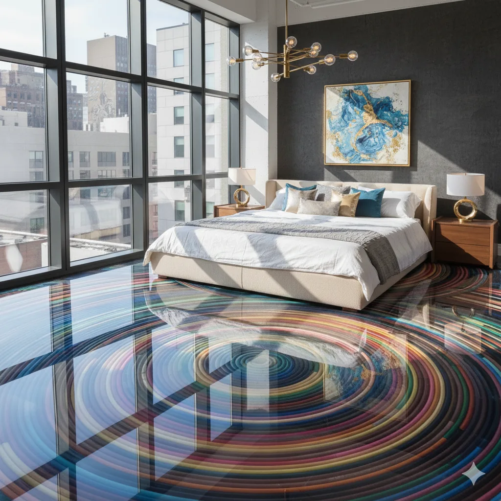 Discover the Vibrant and Durable World of Colored Pencil Epoxy Floors