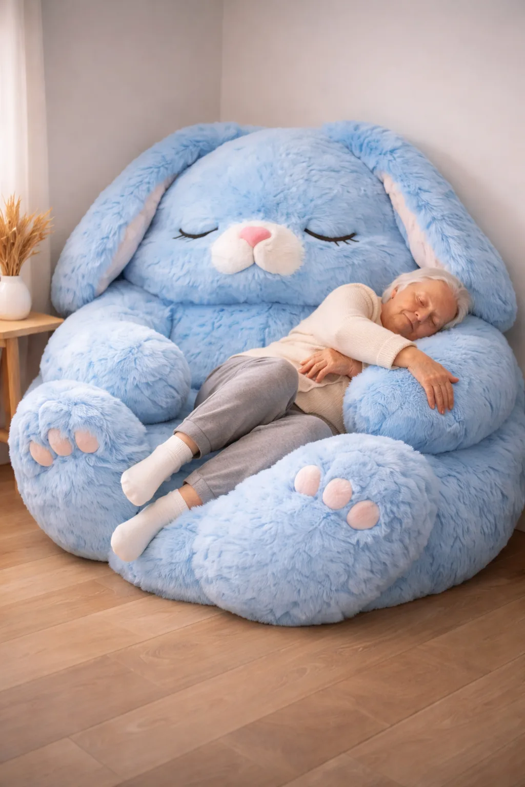 Discover the Charm of the Bunny Shaped Bean Bag - A Playful and Cozy ...