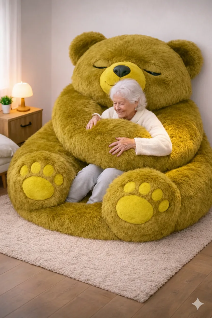 Cozy Comforts with Fluffy Bear Bean Bags - Transform Your Living Space ...