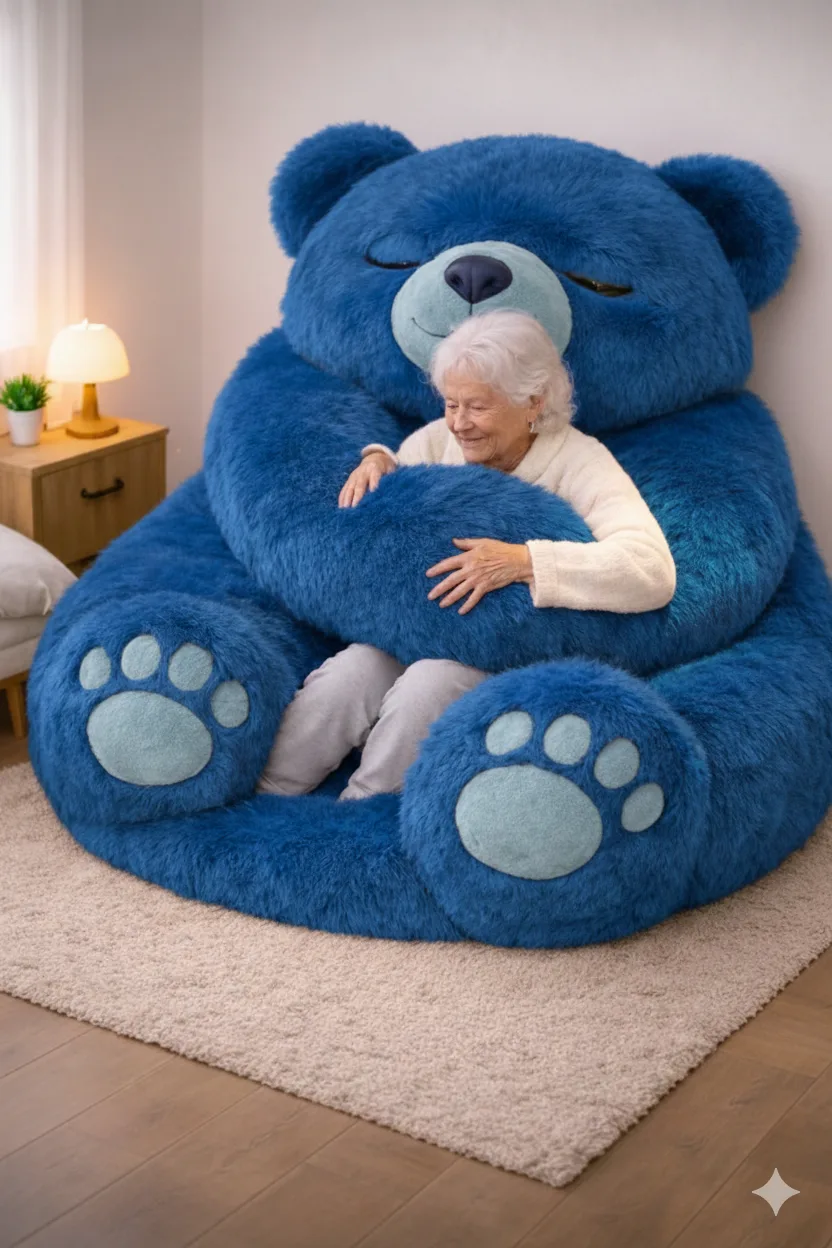 Cozy Comforts with Fluffy Bear Bean Bags - Transform Your Living Space ...