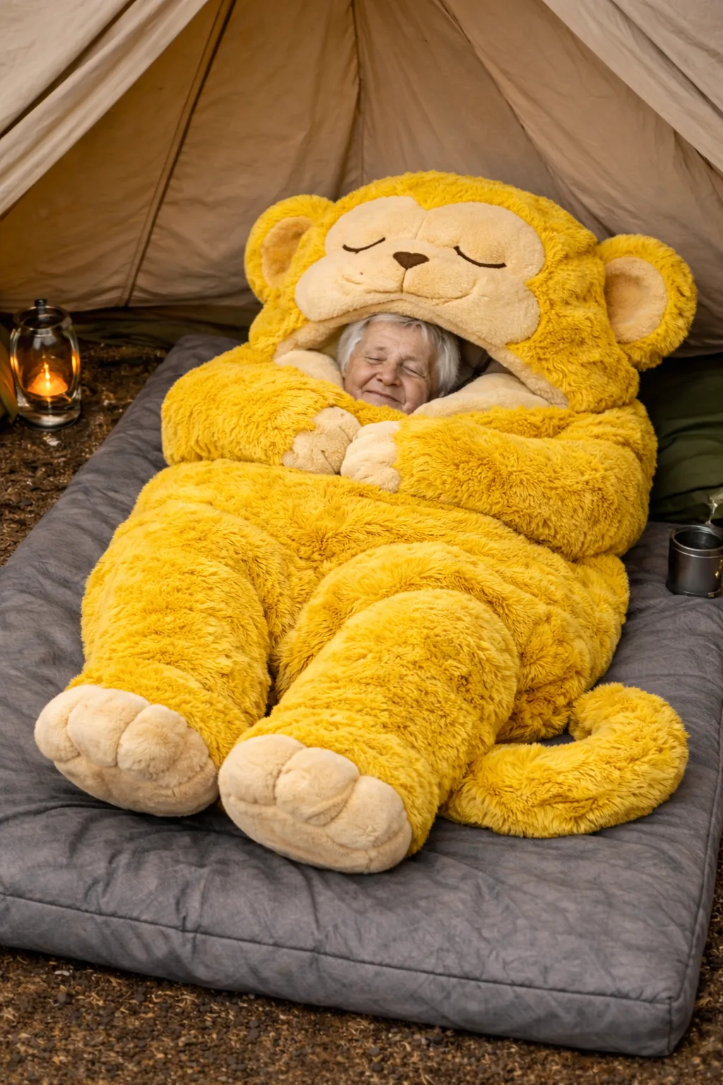 Embrace Cozy Adventures with Fluffy Monkey Sleeping Bags – Your ...