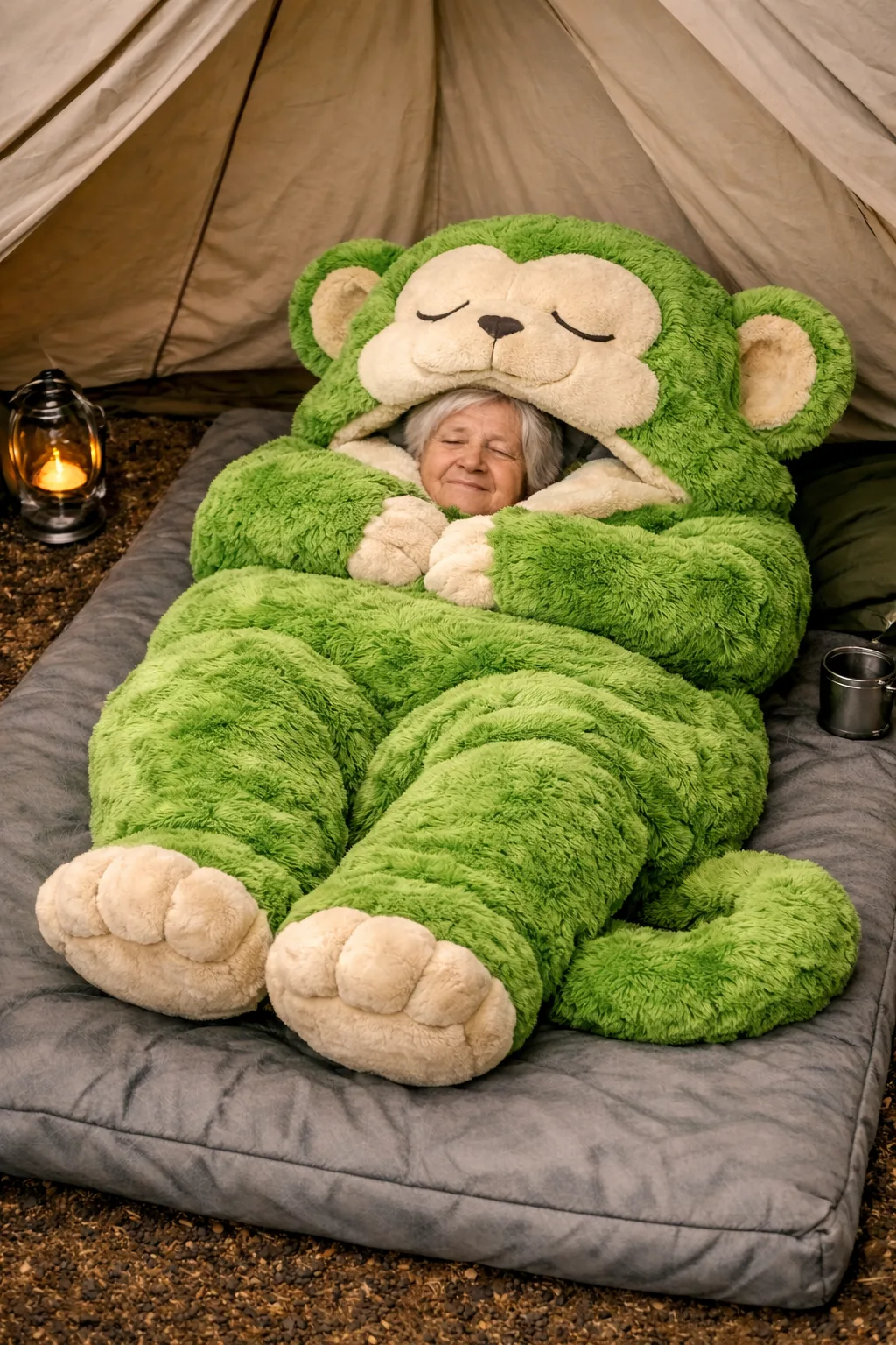 Embrace Cozy Adventures with Fluffy Monkey Sleeping Bags – Your ...