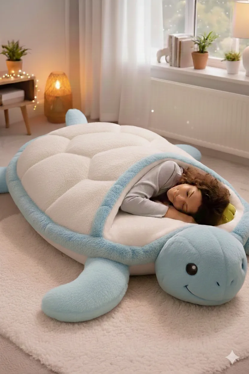 Embrace Cozy Adventures with a Turtle Shaped Sleeping Bag - The Perfect ...