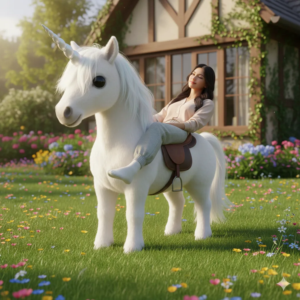 Discover the Enchanting Comfort of the Walking Unicorn Recliner - A ...