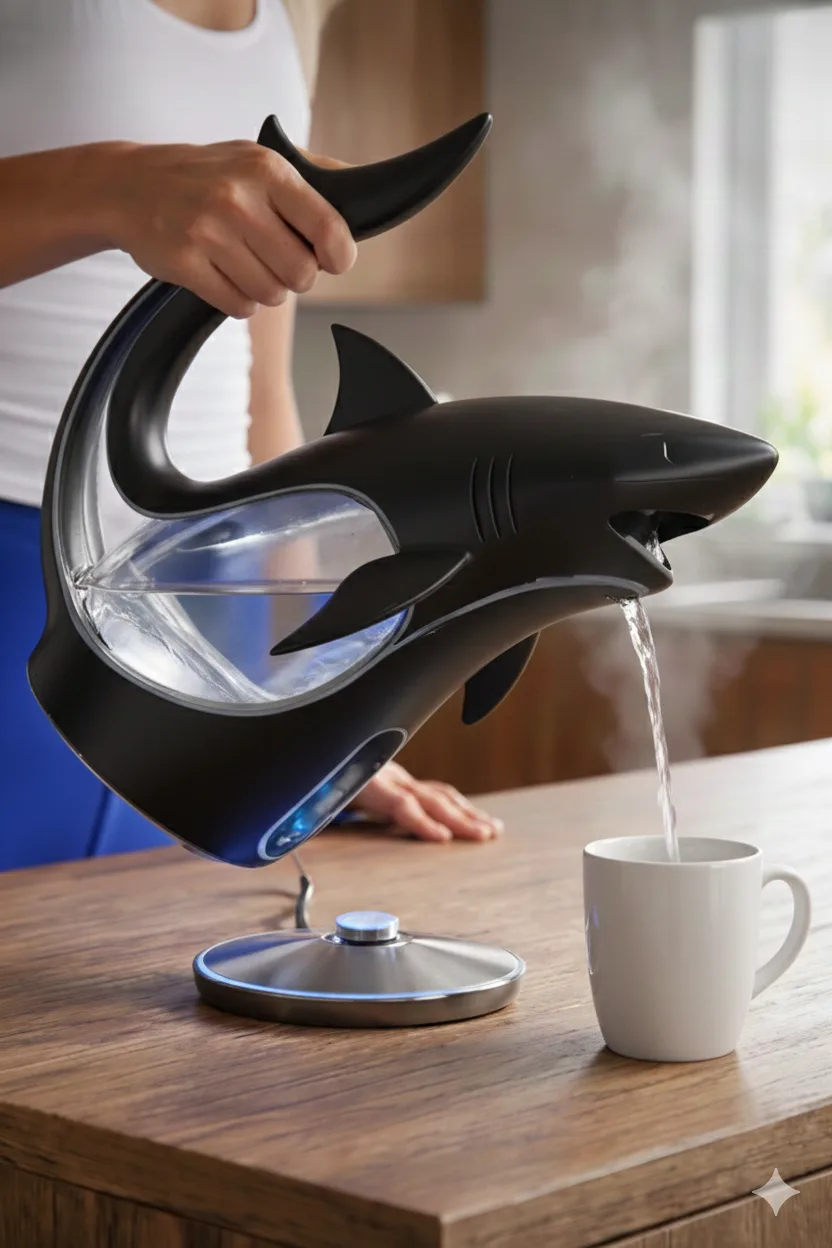 Dive into the Whimsical World of Sea Creature Electric Kettles - Unique ...