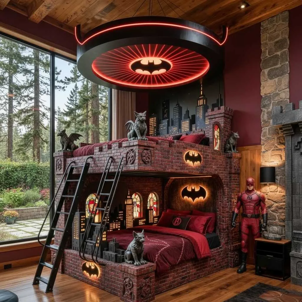 Elevate Your Child's Room with Superhero Bunk Beds - A Fun and ...